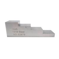 China 4 Step Ultrasonic Calibration Block with 0.25-0.5-0.75-1.0 Inch Thickness and Various Materials for sale