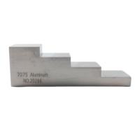 China 4 Step Ultrasonic Calibration Block with 0.25-0.5-0.75-1.0 Inch Thickness and Various Materials for sale