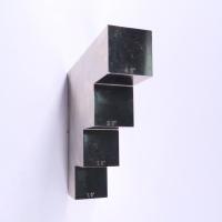 China Nickel-plated 1018 Steel 4 Step Calibration Block with 1.0-2.0-3.0-4.0 Inch Thickness for Ultrasonic Testing for sale