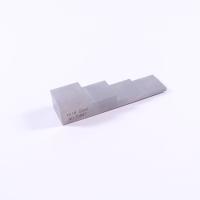 China 4 Step Ultrasonic Calibration Block with 0.1-0.2-0.4-0.6 Inch Thickness in 1018 Steel for Ultrasonic Testing for sale