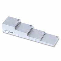 China 4 Step Ultrasonic Calibration Block with 3-5-10-15mm Thickness in 1018 Steel for Ultrasonic Testing for sale