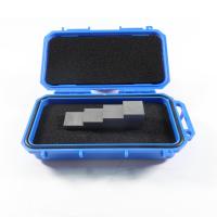 China 4-Step Thickness 1018 Steel Ultrasonic Calibration Block with 20*20mm Step Size for UT Testing for sale