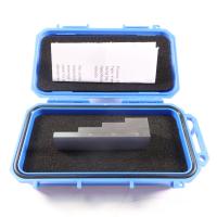 China 4-Step Thickness 1018 Steel Ultrasonic Calibration Block with 20*20mm Step Size for UT Testing for sale