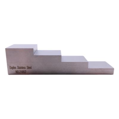 China 4-Step Thickness 5-10-15-20mm Ultrasonic Calibration Block in Duplex Stainless Steel for NDT for sale