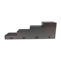 China 4‑Step Thickness 6.25-12.5-18.75-25mm Ultrasonic Testing Calibration Reference Block 1018 Steel for sale