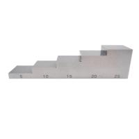 China 5 Step Ultrasonic Calibration Block with 5-10-15-20-25MM Thickness and Various Materials for sale