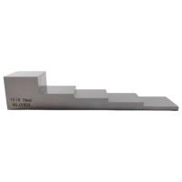 China 1018 Steel 5 Step Calibration Block with 2.5-5-7.5-10-20mm Thickness for Ultrasonic Testing for sale