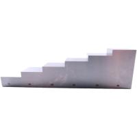 China 1018 Steel 6 Step Calibration Block with 10-15-20-25-30-35mm Thickness for Ultrasonic Testing for sale