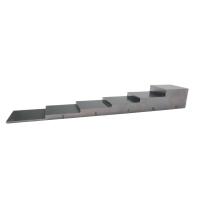 China 1018 Steel 6 Step Calibration Block with 1-3-5-7-10-15mm Thickness for Ultrasonic Testing for sale