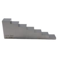 China 1018 Steel 7 Step Calibration Block with 5-12.5-20-27.5-35-42.5-50mm Thickness for Ultrasonic Testing for sale