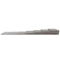 China 304 Stainless Steel 7 Step Calibration Block with 1-1.5-2-4-6-8-10mm Thickness for Ultrasonic Testing for sale
