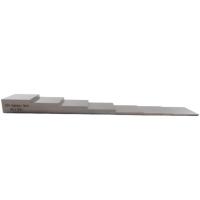 China 304 Stainless Steel 7 Step Calibration Block with 1-1.5-2-4-6-8-10mm Thickness for Ultrasonic Testing for sale