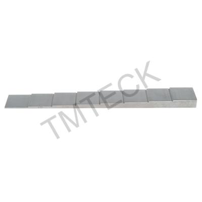 China 7075 Aluminum Steel 8 Step Calibration Block with 1-2-3-4-5-6-7-8mm Thickness for Ultrasonic Testing for sale