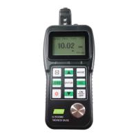 China TM251D Through Paint or Coating Ultrasonic Thickness Gauge with 500 Test Values Memory and ±0.025mm Tolerance for sale