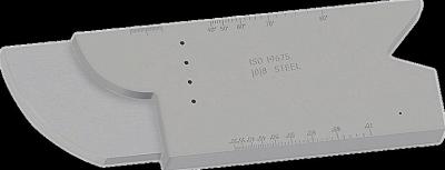 China Probe Index Beam Angle Ndt Iiw Type 2 Calibration Block for sale