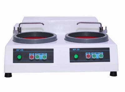 China TMMP-2D Metallographic Specimen Grinding Polishing Machine 150 RPM 300 RPM Dual Speed 203mm Disc for sale