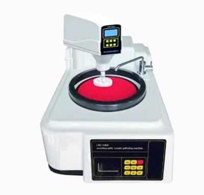 China TMMP-1S Touch Screen Metallographic Specimen Grinding Polishing Machine - 250mm Disc, 550W Motor, 99-1000 RPM for sale