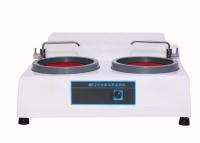 China TMM-2 Metallographic Specimen Pre-Grinding Machine 450 RPM with 370W Motor and Ø230mm Dual Disks for sale