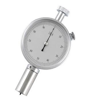 China LX-A Rubber Hardness Tester Shore A 1-100 Degree with 115x60x25mm Compact Design for Material Testing for sale