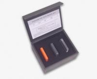 China Shore D Durometer Hardness Test Block Kit - 3 Blocks, 2x2x1/4 Inch, Rubber Material for Hard Rubber and Plastics for sale