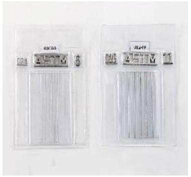China ASTM EN Wire Type Penetrameter for NDT Testing - Custom Sizes Available with ISO9001 & CE Certification for sale