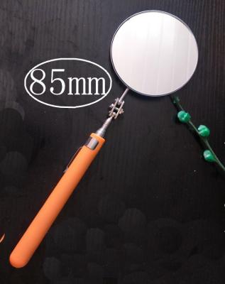 China 85mm Cylindrical Telescopic Inspection Mirror with Universal Joint for Multi-Angle Industrial Visual Inspection for sale