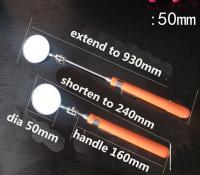 China telescopic inspection mirror with longer length with diameter 50MM for sale