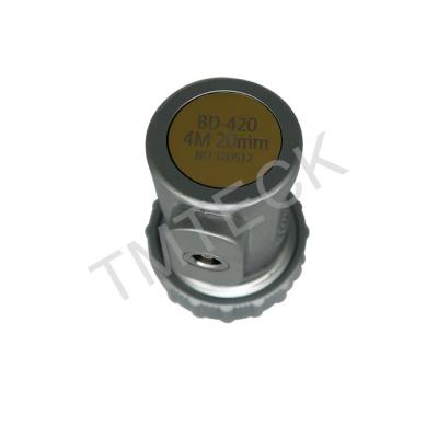 China Single Element Transducer Ultrasound Contact Membrane Probe Straight Beam Combination Ceramic Face Protect for sale