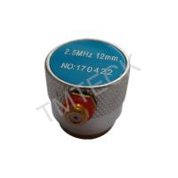 China TM Series 5 MHz Ultrasonic Transducer Single Contact Probe with 1/4 inch to 3/4 inch Crystal Sizes for NDT Testing for sale
