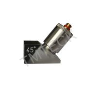 China TWB Screw-In Wedge Type Angle Beam Probe - 1.5 to 10 MHz Frequency with 1/4 to 1/2 Inch Crystal Options for sale