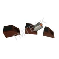 China TWB Screw-In Wedge Type Angle Beam Probe - 1.5 to 10 MHz Frequency with 1/4 to 1/2 Inch Crystal Options for sale