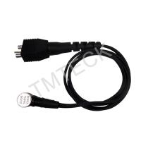 China D799 Ultrasonic Thickness Gauge Transducer - 5MHz Frequency, 11mm Tip, 1.0-508mm Range, Potted Connector for sale