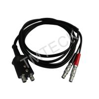 China DA233 Ultrasonic Flaw Detector Cable - Dual LEMO00 Connectors 1.5m Length RG-174 for sale
