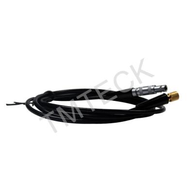 China Ultrasonic Flaw Detector Single Ultrasonic Cable Black Color CE Certificate for sale