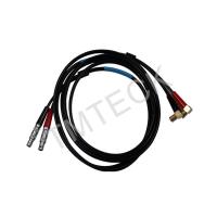 China Durable Dual Cable Lemo00 To 90 Degree Microdot For Portable Flaw Detector for sale