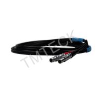 China High Performance Lemo To Lemo Cable For NDT Flaw Detector Black Color for sale