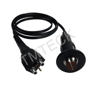 China TM600 Dual Crystal Ultrasound Transducer 10mm 1.5m Cable for Panametrics -26MG for sale