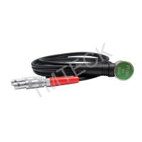 China PT-08A 5MHz Ultrasonic Thickness Gauge Probe with 8mm Crystal and 1-100mm Range for NDT Testing for sale