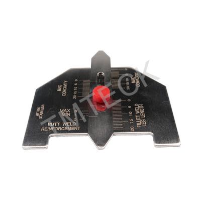 China Custom AWS Type Gage Automatic Welding Size Weld Gauge - Stainless Steel Construction with CE Certification for sale