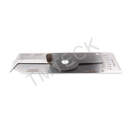 China V-WAC Single Weld Gage Stainless Steel - Industrial Weld Measurement Tool for Quality Control for sale