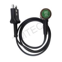 China ZT-12-2 2MHz Cast Iron Ultrasonic Thickness Gauge Probe 17mm Contact Diameter for sale