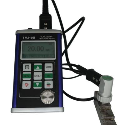 China TM210B Ultrasonic Thickness Gauge 0.75-300mm Range with 128×64 LCD Display for Metal Testing for sale