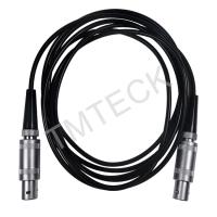China 2m LEMO 1 to LEMO-1 Ultrasonic Testing Cable for Flaw Detectors | Dual RG-174 UT Cable for sale