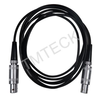 China 2m LEMO 1 to LEMO-1 Ultrasonic Testing Cable for Flaw Detectors | Dual RG-174 UT Cable for sale