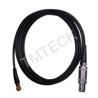 China EQUV. Krautkramer UT cable  MPKM 2  Lemo 1 To Microdot connector cable for ultrasonic transducer for sale