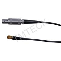 China EQUV. Krautkramer UT cable  MPKM 2  Lemo 1 To Microdot connector cable for ultrasonic transducer for sale