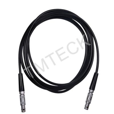 China Lemo 00 to Lemo 00 Ultrasonic Cable for Flaw Detectors - 50 Ohm RG-174 Cable in 1.5m, 1.8m, 2m Lengths for sale