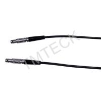 China Lemo 00 to Lemo 00 Ultrasonic Cable for Flaw Detectors - 50 Ohm RG-174 Cable in 1.5m, 1.8m, 2m Lengths for sale