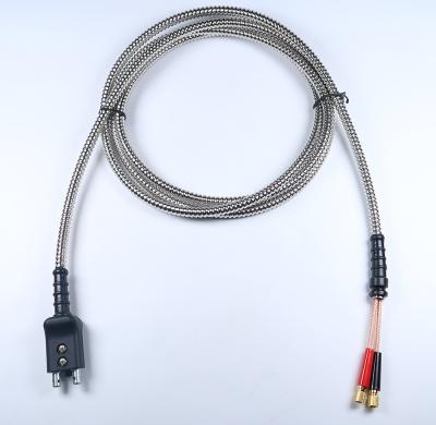 China LEMO-00 To Dual Microdot UT Ultrasonic Transducer Cables for sale