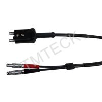 China RG174 Length 1.5M Dual Ultrasonic Transducer Cables for sale